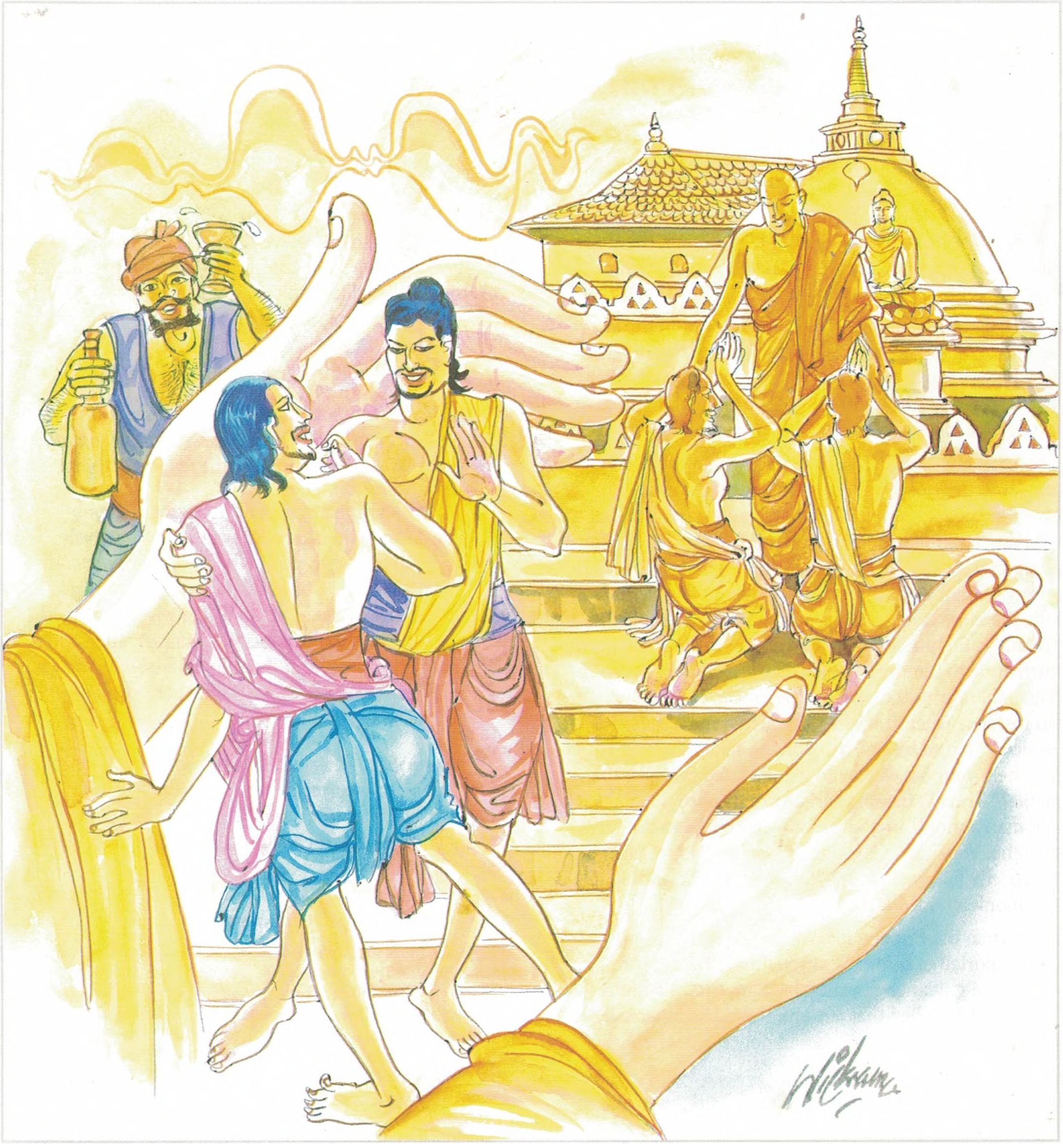 Dhammapada, Verse 77 - The Story of Venerables Assaji & Punabbasuka ...